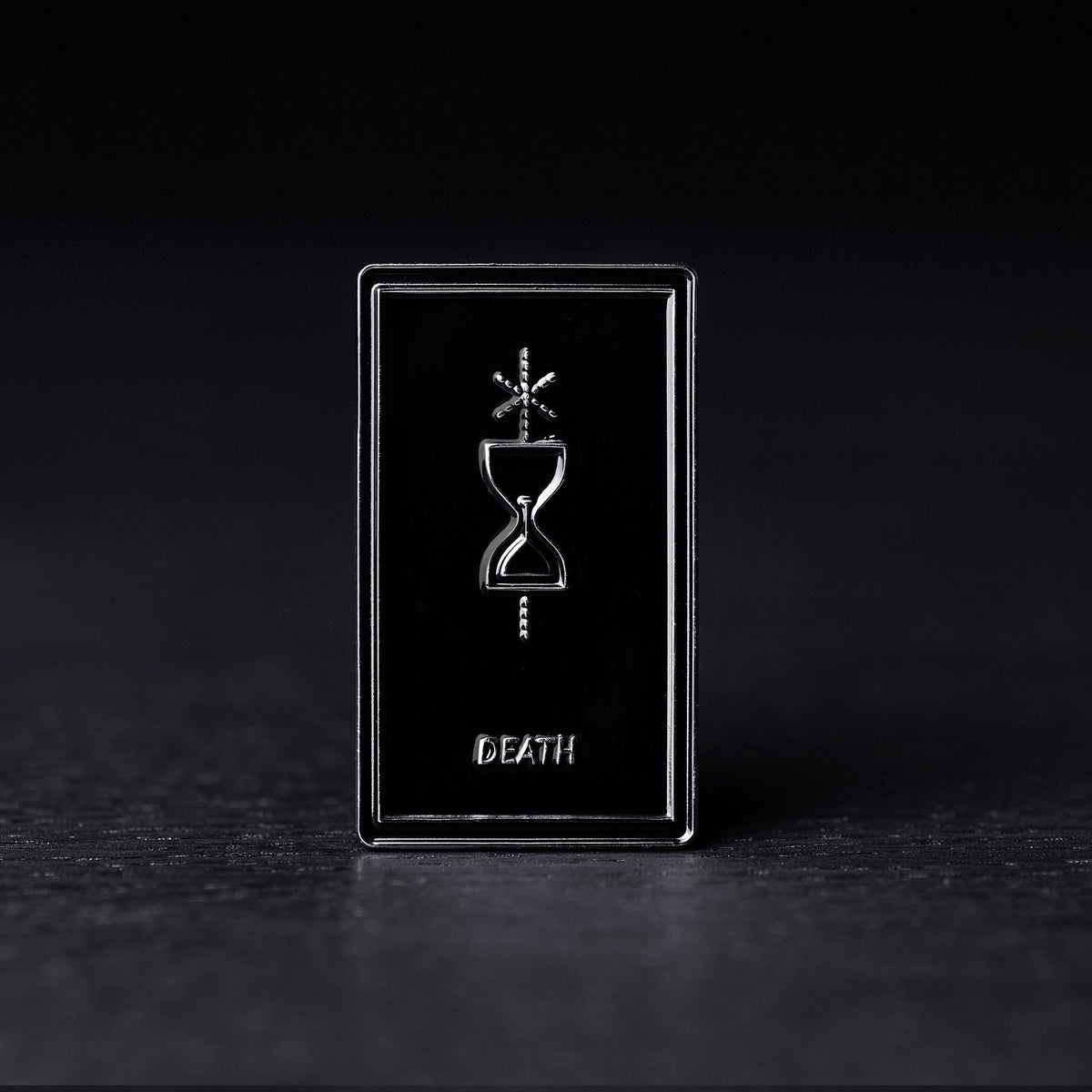 Tarot Death Card Black Enamel Pin | Synesthesia Tarot